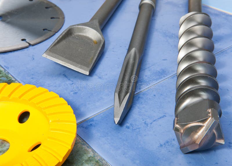 Construction Tool. Industrial Still Life Stock Photo - Image of steel ...