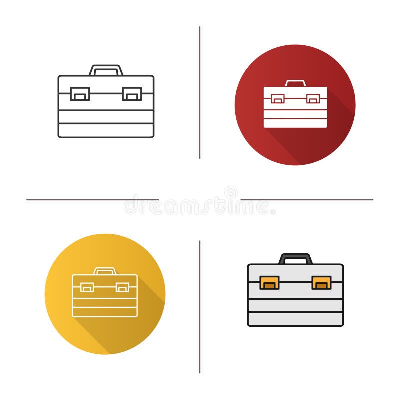 Construction toolbox icon stock vector. Illustration of long - 197598791 Construction toolbox icon stock vector. Illustration of long - 197598791