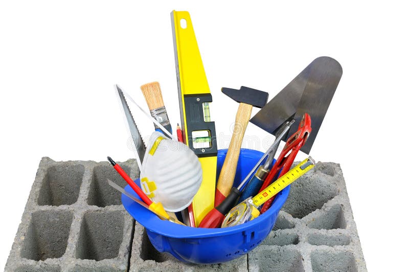 Construction tools stock photo. Image of hammer, construction - 13257746