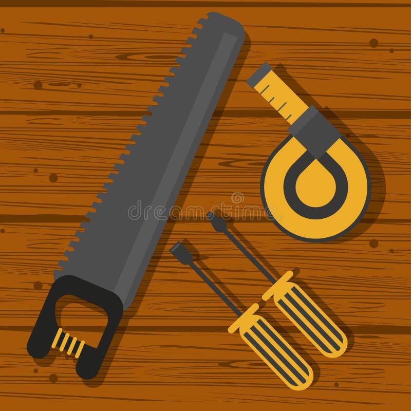 Construction Tools Cartoons Stock Vector - Illustration of board, icon ...