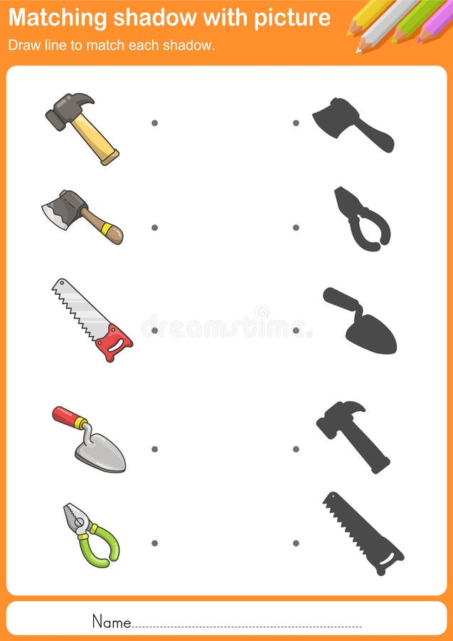 Construction Tools Colorful Vector Stock Vector - Illustration of ...