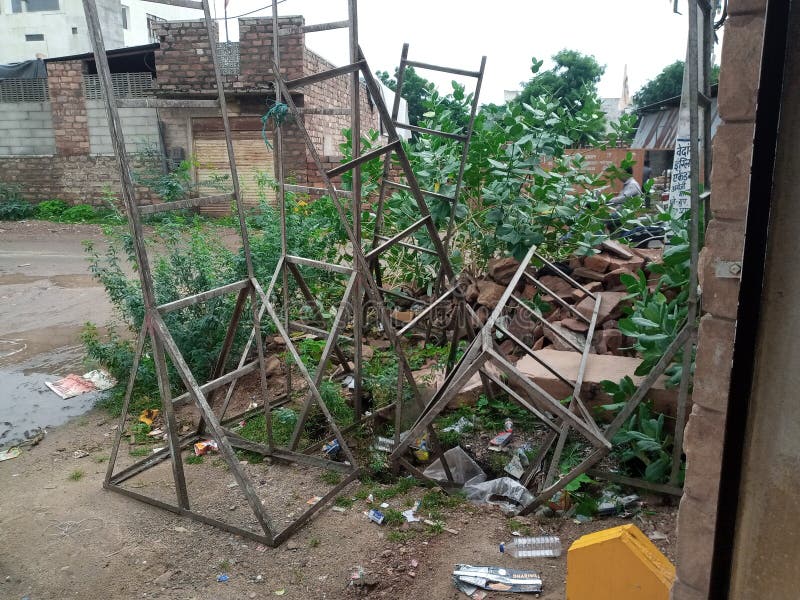 Construction Tools Iron Ladder for Labour Stock Photo - Image of iron ...