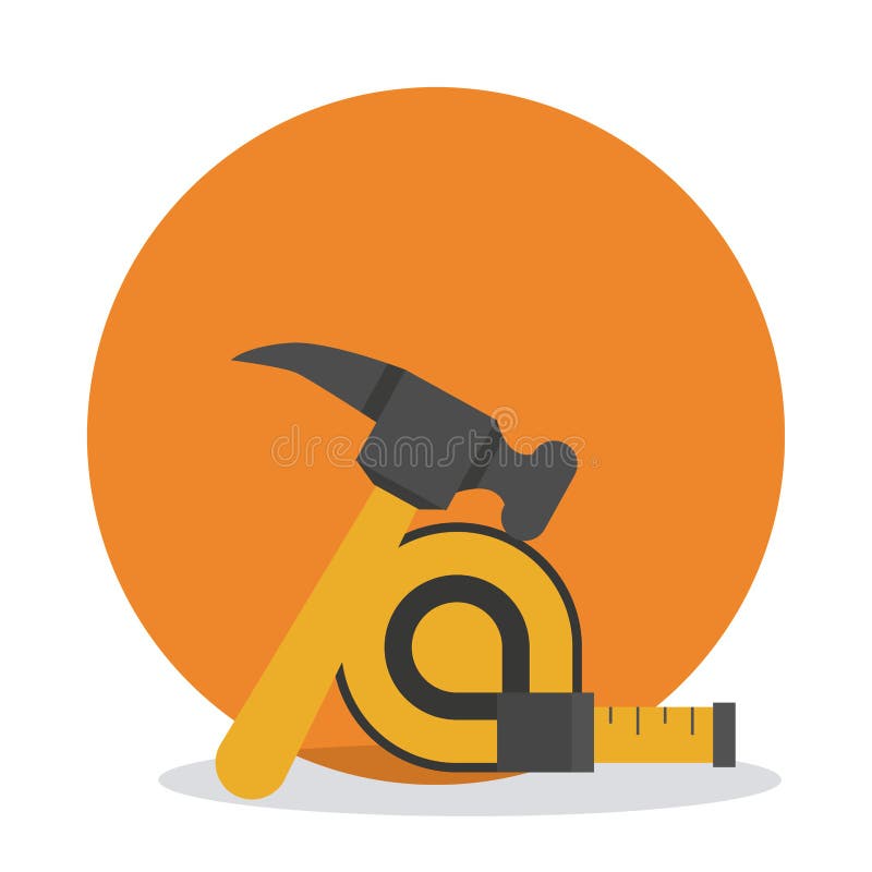 Construction round icons stock vector. Illustration of business - 110168291