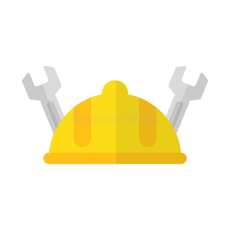 Construction tools symbol stock illustration. Illustration of worker ...