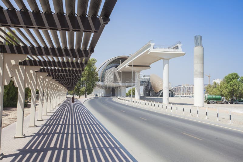 Construction of Track or Bridge for Metro Stock Image - Image of ...