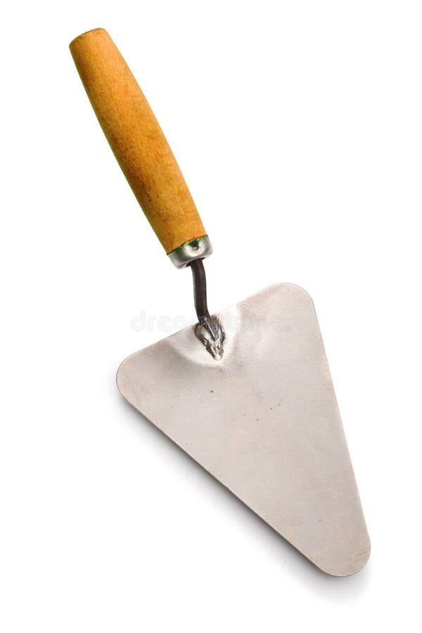 Trowel stock image. Image of duty, color, craft, handyman - 18918925