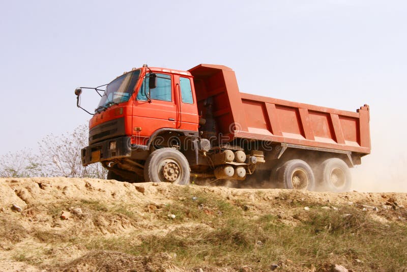 Construction Truck Royalty Free Stock Image - Image: 13633866