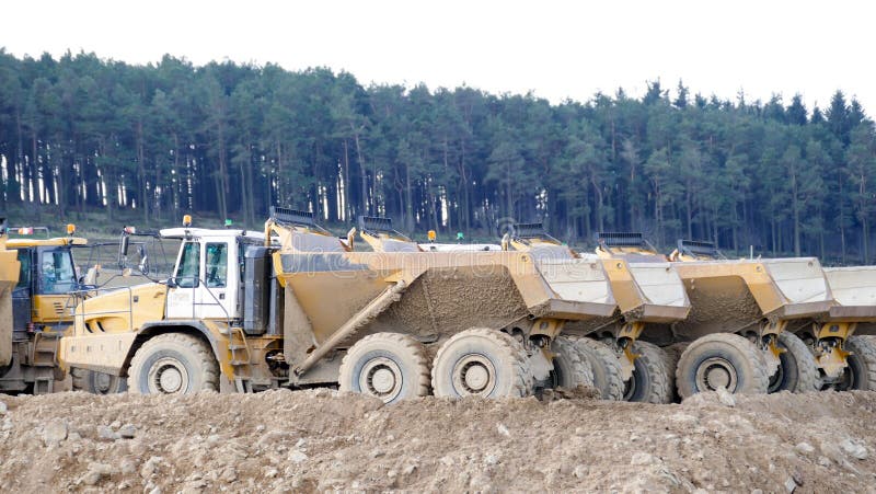Construction Trucks stock photo. Image of business, cargo - 70401504