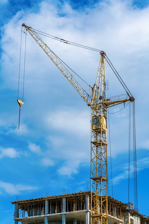 Construction of Typical Apartment Complex Stock Image - Image of ...