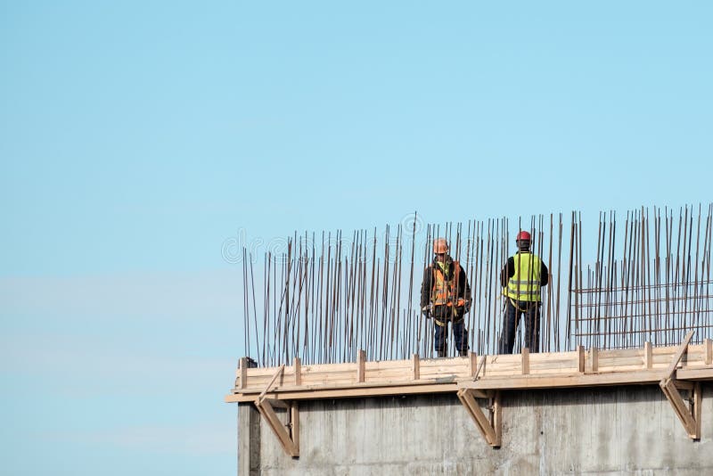 Construction. Urban Landscape Editorial Stock Image - Image of house ...