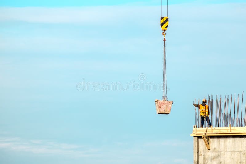 Construction. Urban Landscape Editorial Photography - Image of blue ...