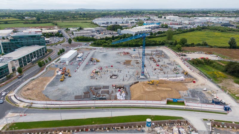 Construction Urban Limerick Editorial Image - Image of home, estate ...