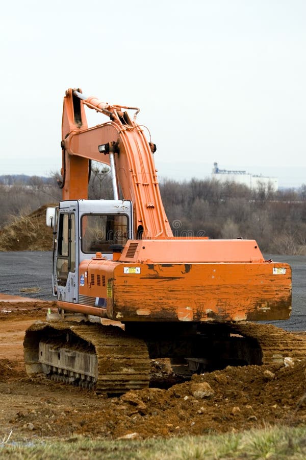 Construction Vehicle stock image. Image of landscaping - 4119039