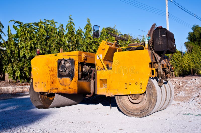 Construction vehicles stock photo. Image of hole, development - 24181678