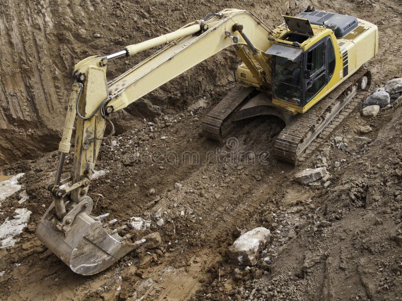 Construction vehicles stock image. Image of edificio - 24539717