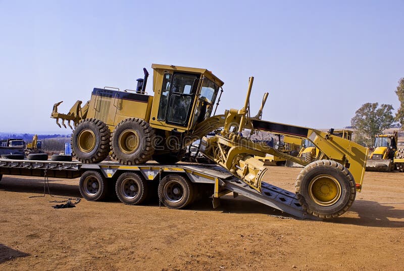 Crane truck stock image. Image of vehicle, machinery, driving - 4290427