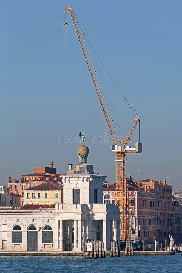 Construction in Venice stock image. Image of plywood - 34433123