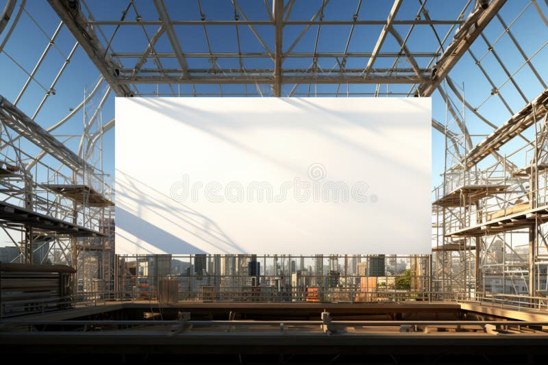 Construction Visualization Scaffold and Building Mock Up for Efficient ...