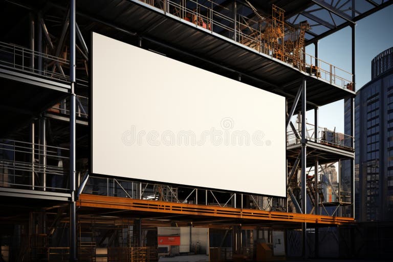 Construction Visualization Scaffold and Building Mock Up for Efficient Project Planning Stock ...