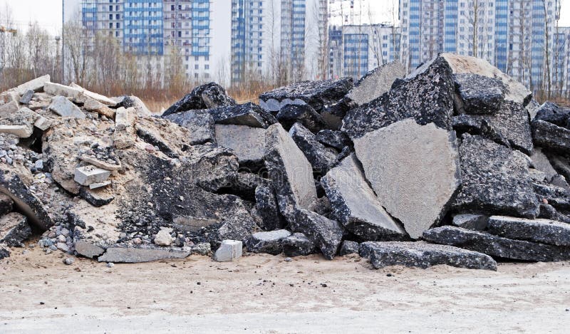 Construction waste stock image. Image of debris, dump - 52934285