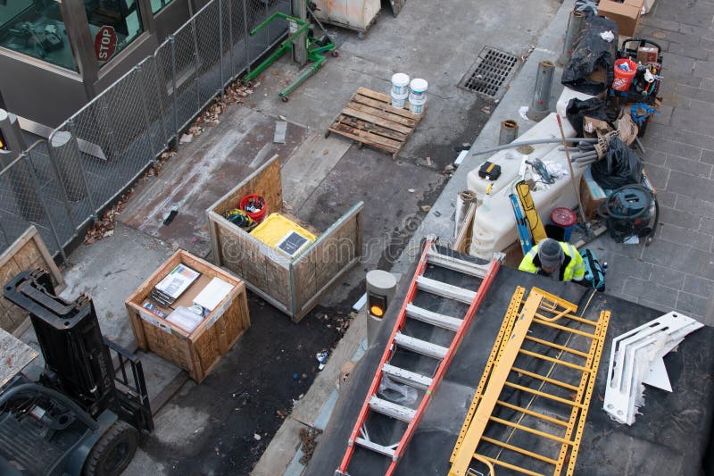 Construction Waste Container, Container with Solid Household and ...