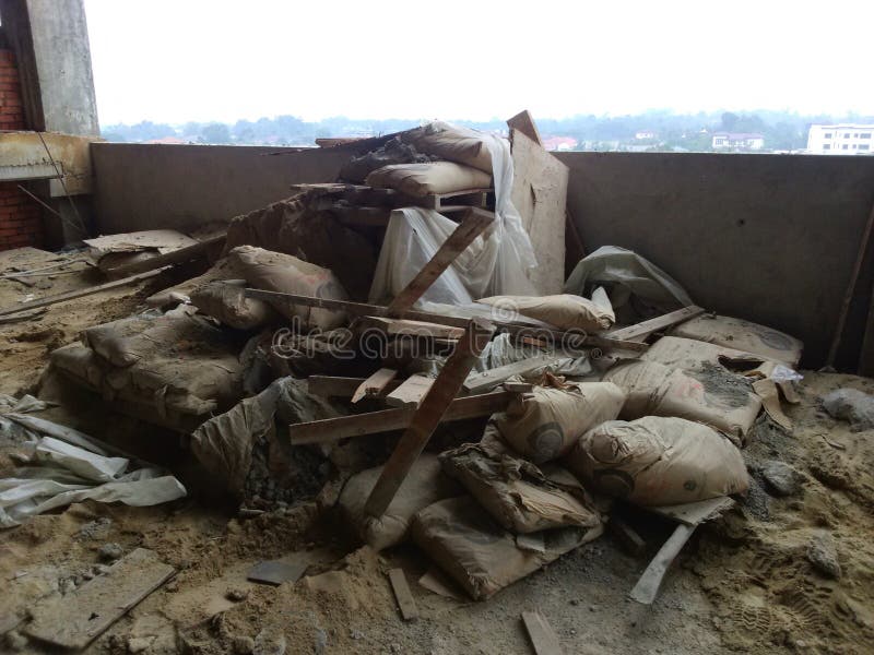 Construction Waste stock photo. Image of recycle, engineering - 94159268