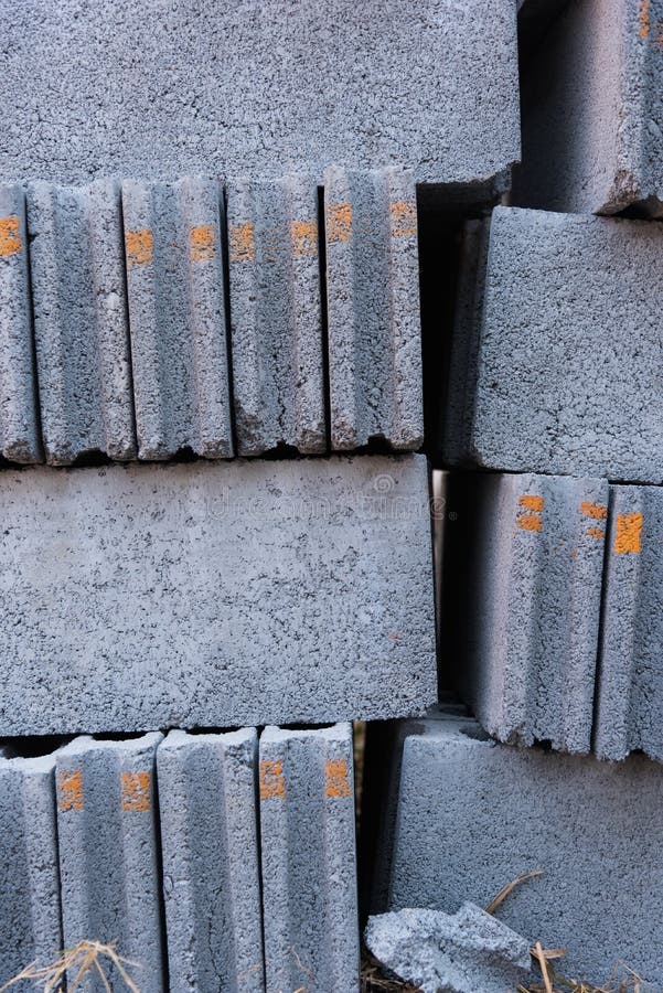 Construction white brick stock image. Image of construction - 86132309