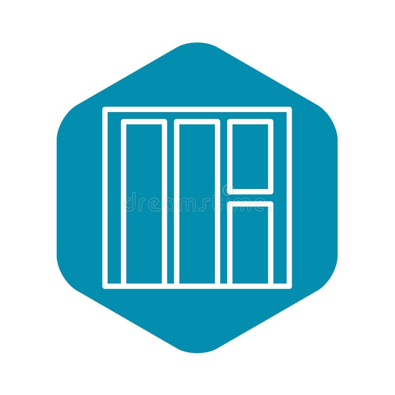 Window Construction Logo Icons Set, Simple Style Stock Vector ...