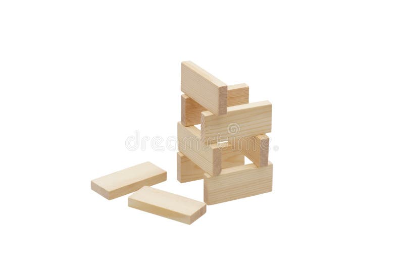 The Construction of the Wooden Parts. Stock Image - Image of material ...