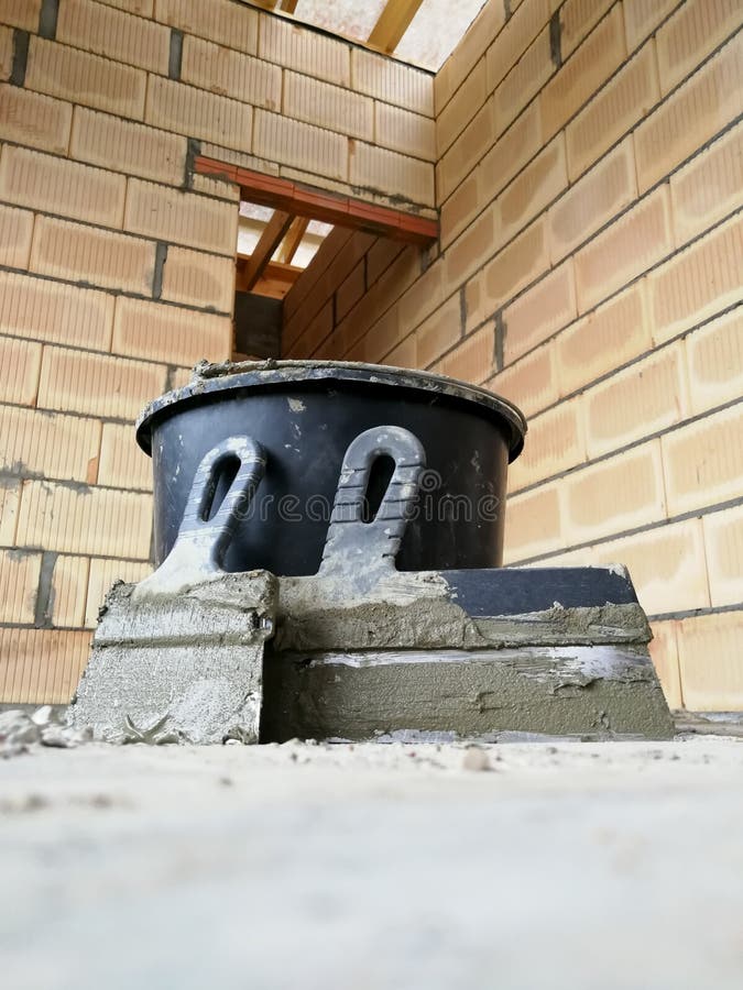 Construction Work Accessories and Tools Stock Image - Image of process ...