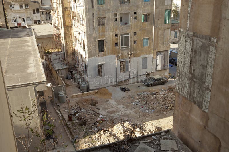 Construction work, Lebanon editorial photography. Image of empty - 42975462