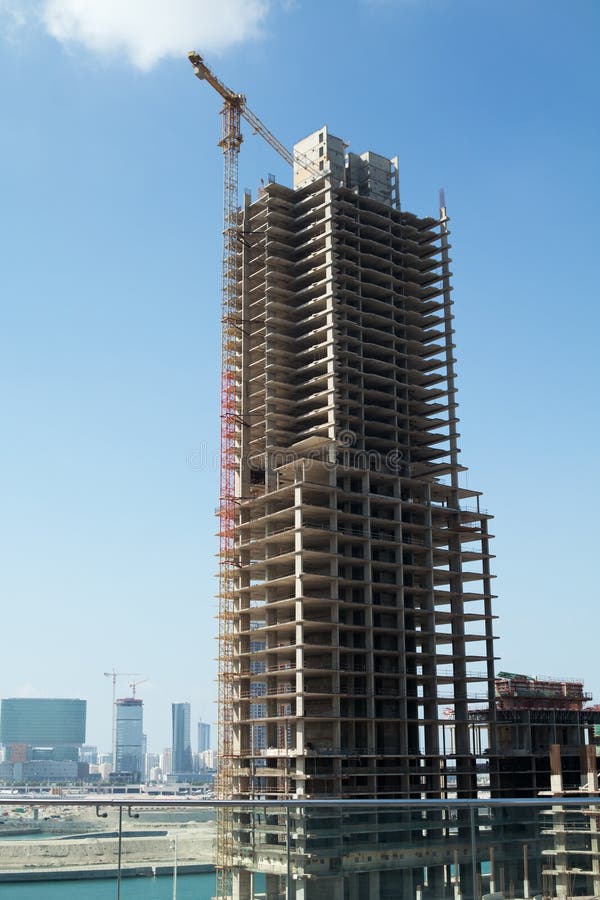 Construction work stock photo. Image of crane, building - 38872718