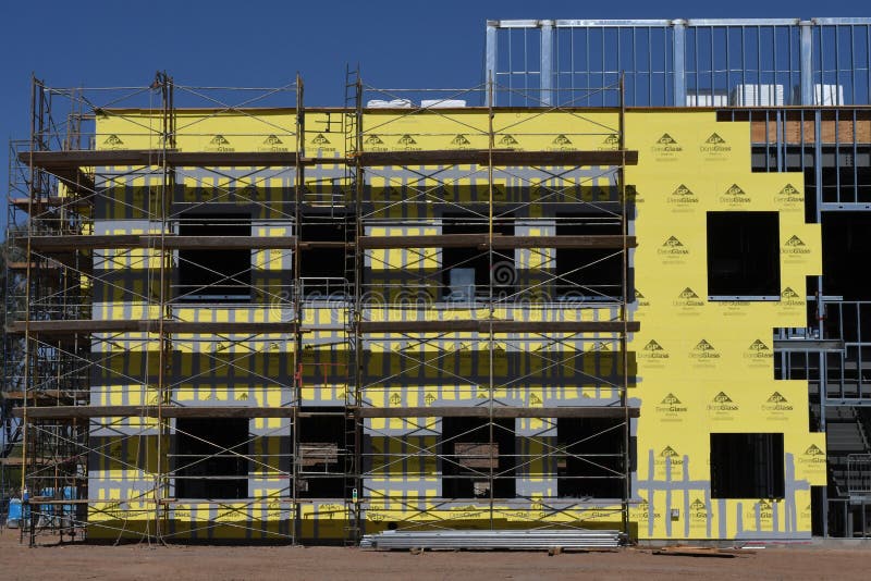 Construction Work in Process. Editorial Stock Photo - Image of ...