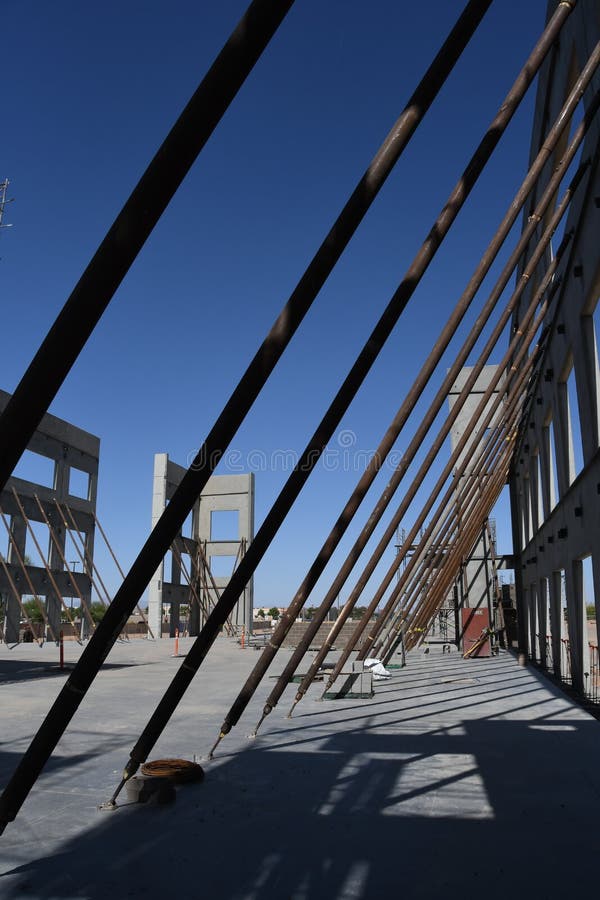 Construction Work in Process. Editorial Stock Image - Image of ...