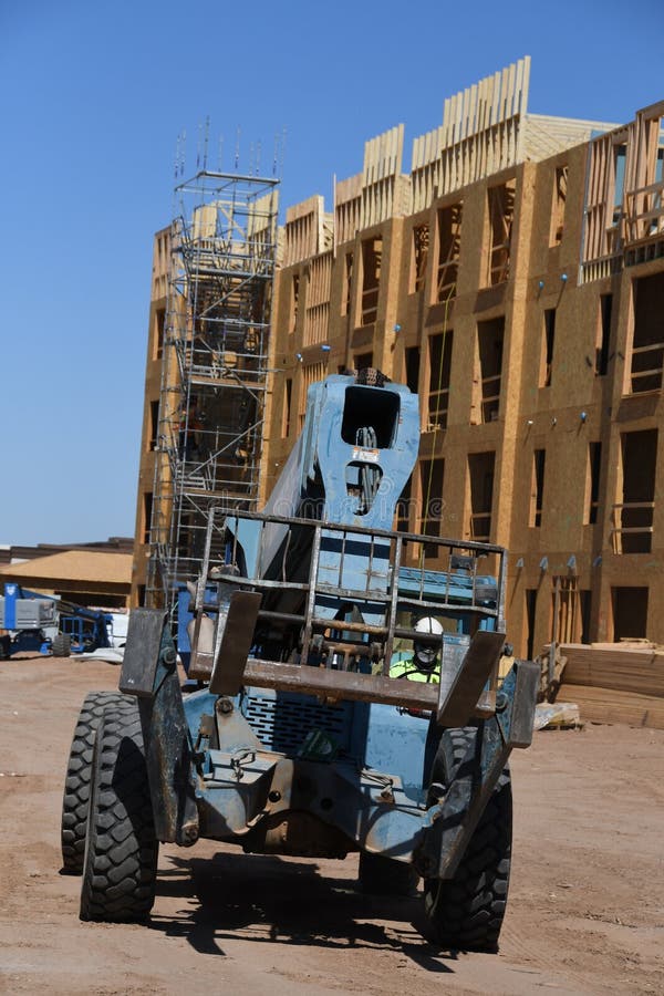 Construction Work in Process. Editorial Photo - Image of cranes ...