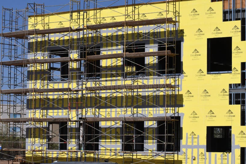 Construction Work in Process. Editorial Stock Image - Image of teamwork ...