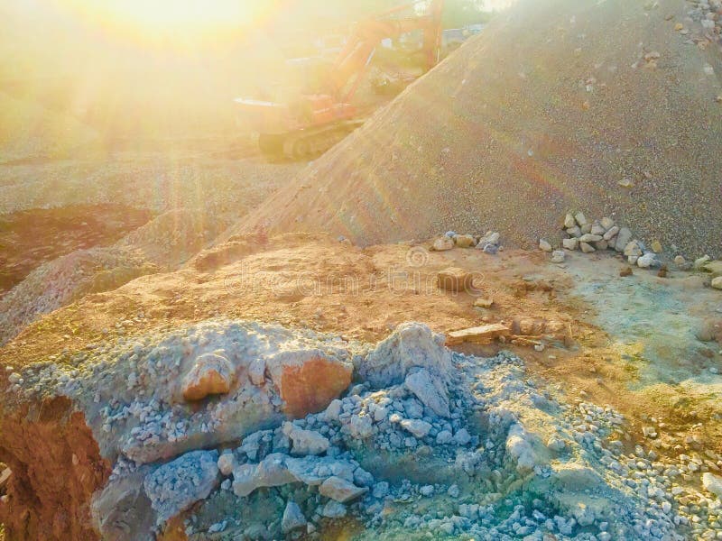 Construction Work in Process Stock Photo - Image of beautiful ...