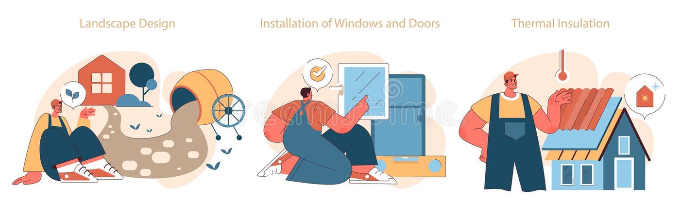 Window Insulation Stock Illustrations – 1,674 Window Insulation Stock ...