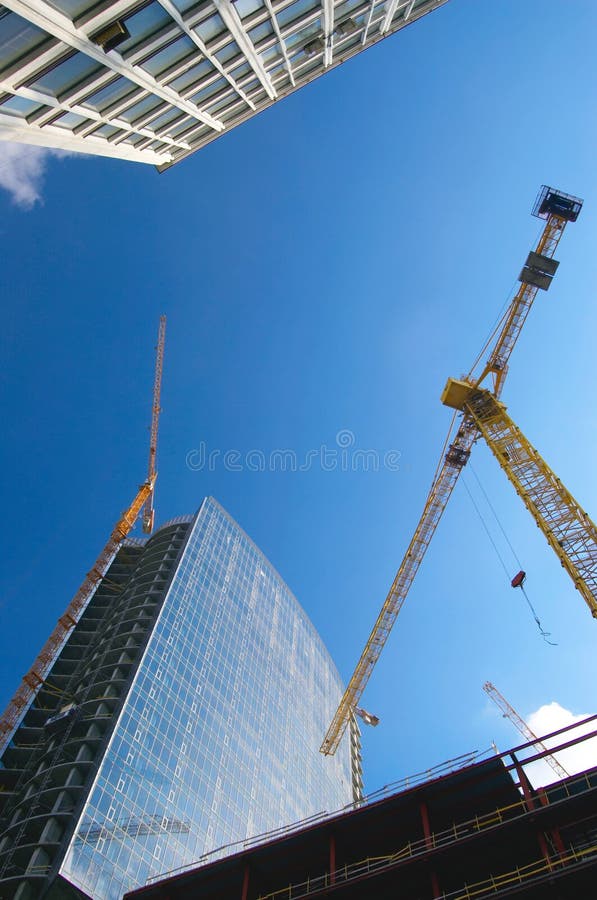 Construction work site stock image. Image of flats, construction - 15337173