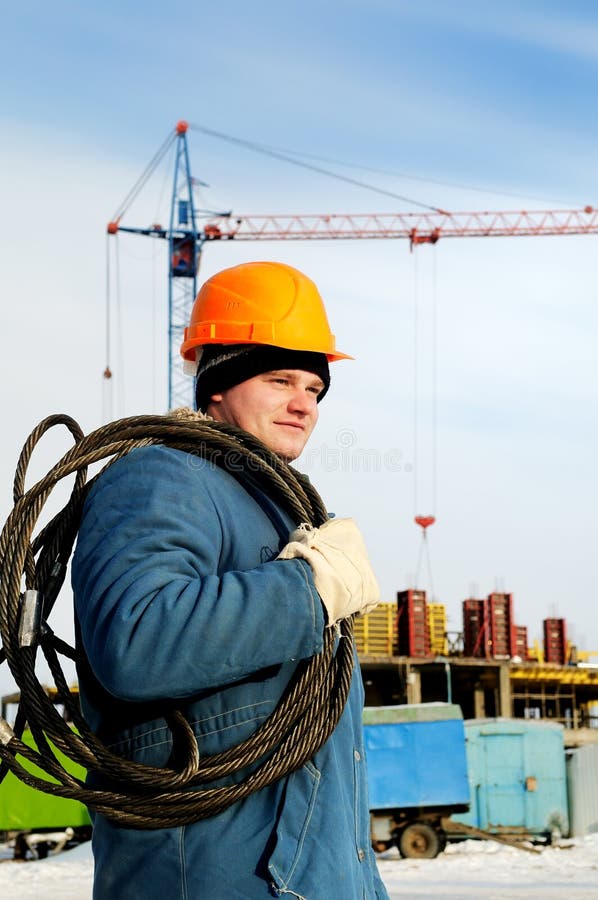 Construction operator stock photo. Image of construction - 25060698