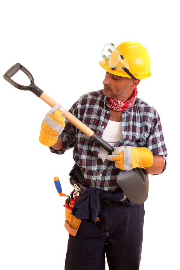 Construction worker stock image. Image of construction - 16225901