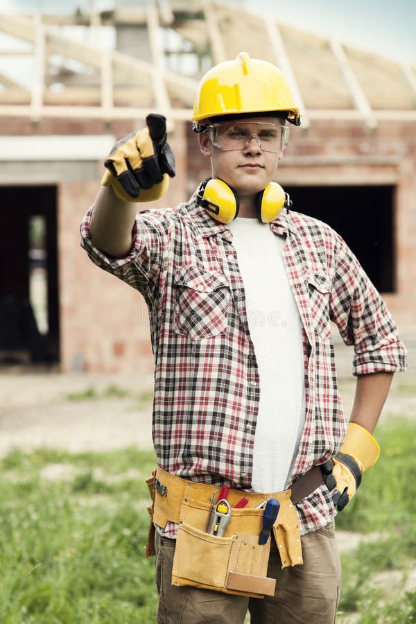 Construction worker stock image. Image of housing, building - 29330197