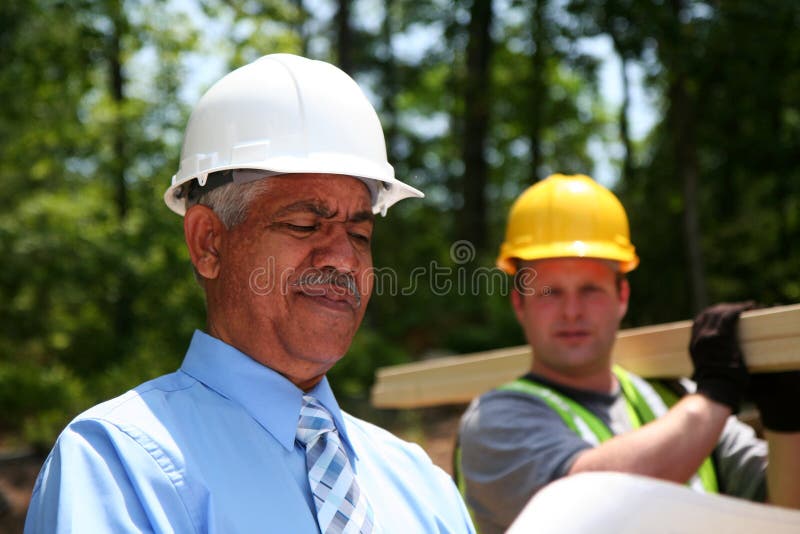 Construction Worker stock image. Image of caucasian, home - 4911587