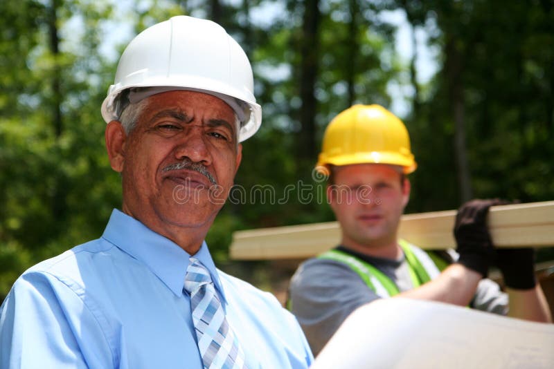 Construction Worker stock image. Image of estate, hispanic - 4912127