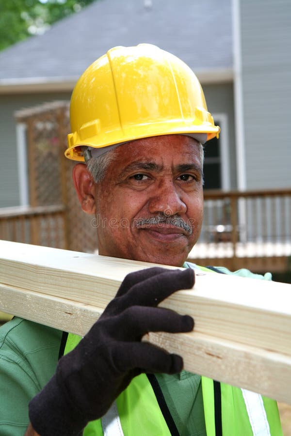 Construction Worker stock image. Image of contractor, elderly - 4950999