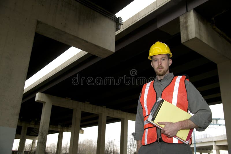 Construction worker stock photo. Image of speaking, safety - 16749534