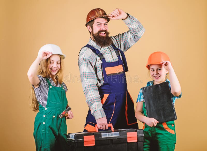 Construction Worker Assistant. Builder or Carpenter. Repairman in ...