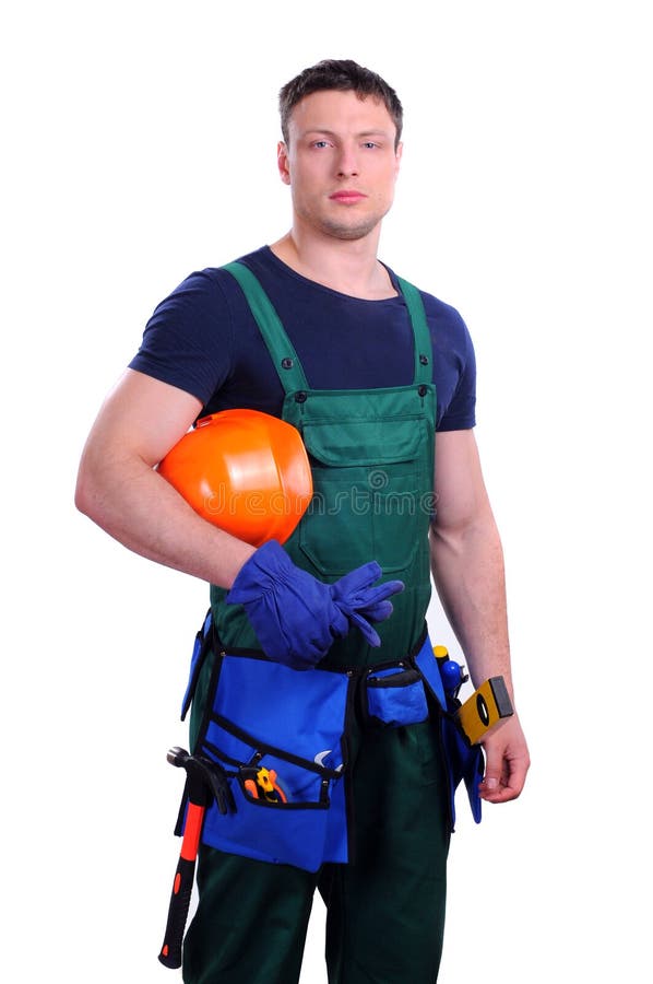 Construction Worker stock image. Image of hands, fitness - 34799583