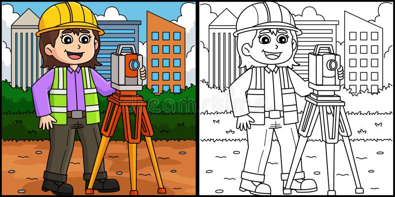 Building Surveyor Black Vector Concept Icon. Building Surveyor Flat ...