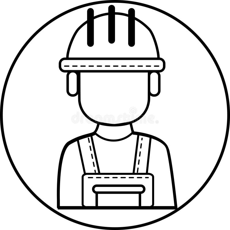 Construction Worker ,business Concepts for the Construction Sector that Feature Flat Designs and ...